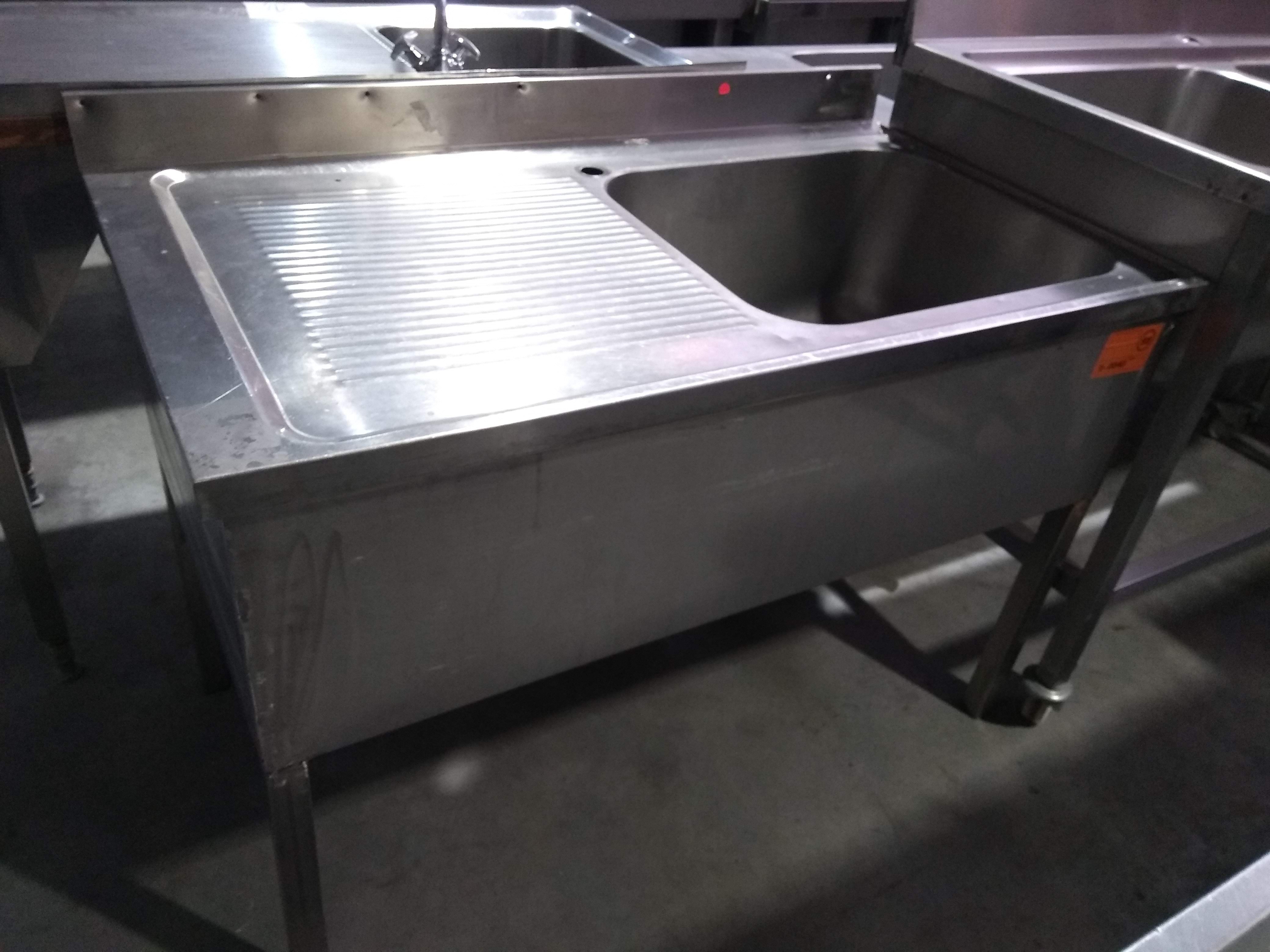 sink with bowl right second hand | Bart Rotsaert Machinery