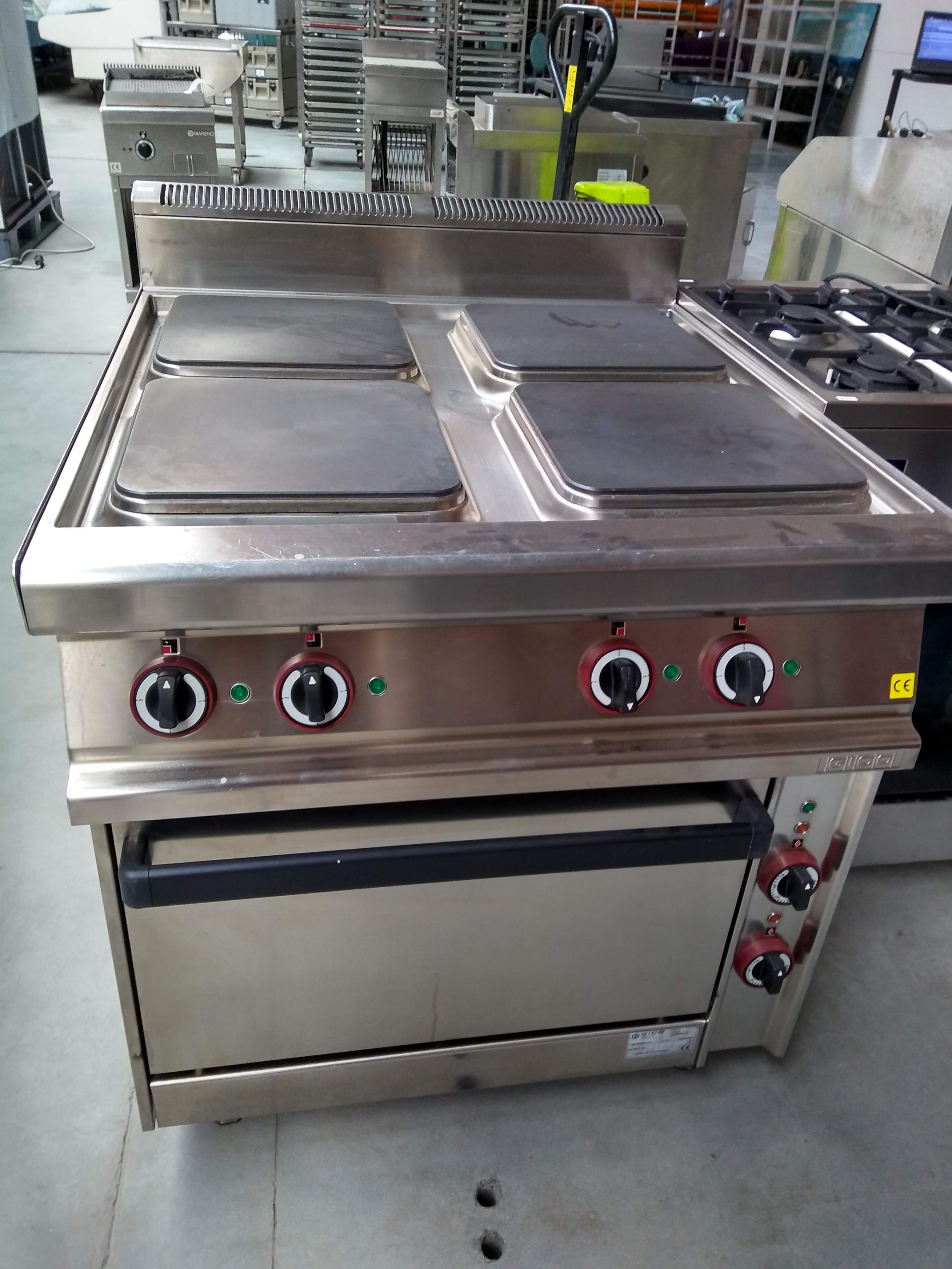 Electric stove gico 900/050 FE second hand with oven | Bart Rotsaert ...