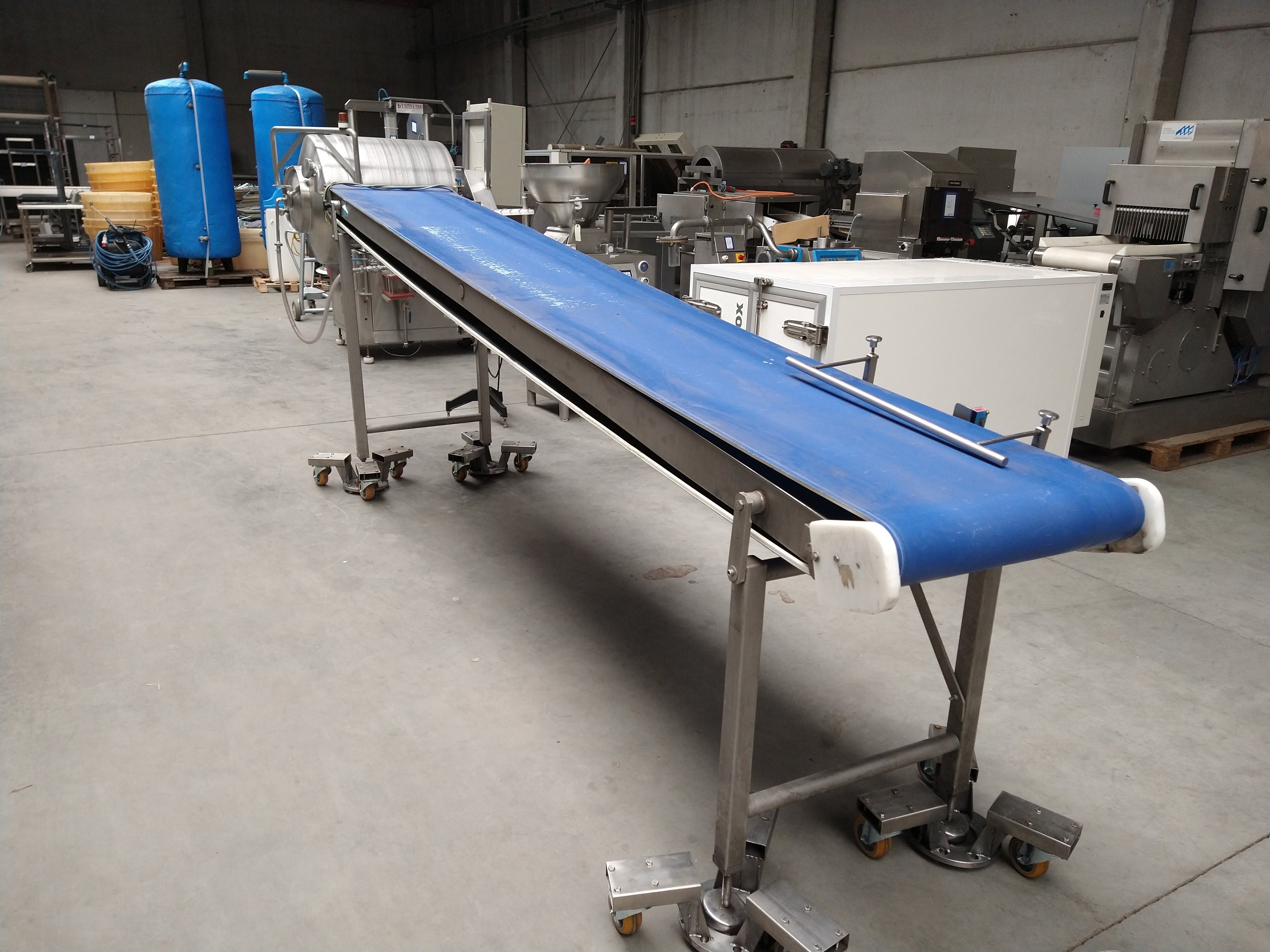 Bande transporteuse 4 mètres à vendre occasion 2eme main Utilisé | Bart ...