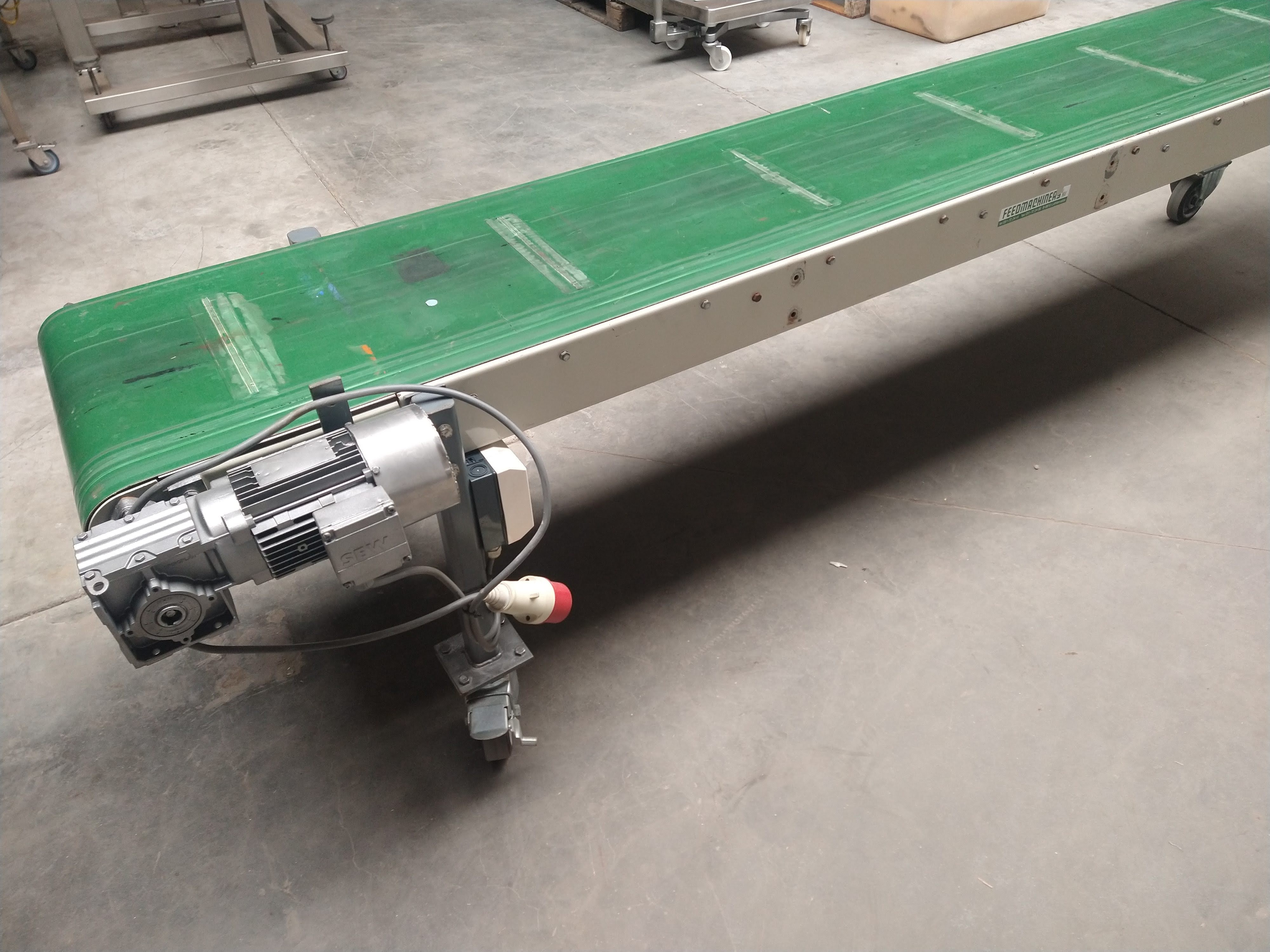 Bande transporteuse 3.6 mètres à vendre occasion 2eme main Utilisé ...